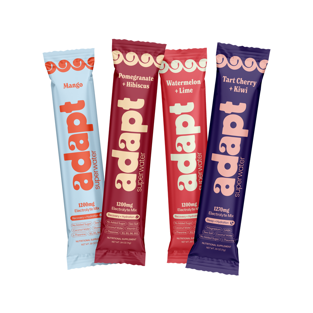 Adapt Sample 4-Pack | Hydration, Recovery & Sleep Electrolyte Mixes ...